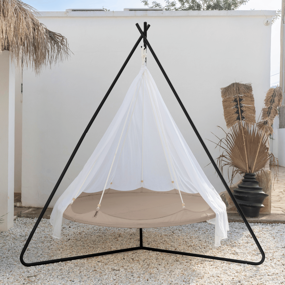 hanging tipi bed